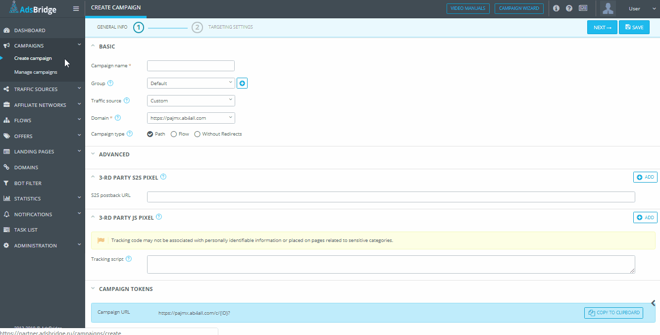 New feature: Tracking Without Redirects | | AdsBridge New feature: Tracking Without Redirects | | AdsBridge